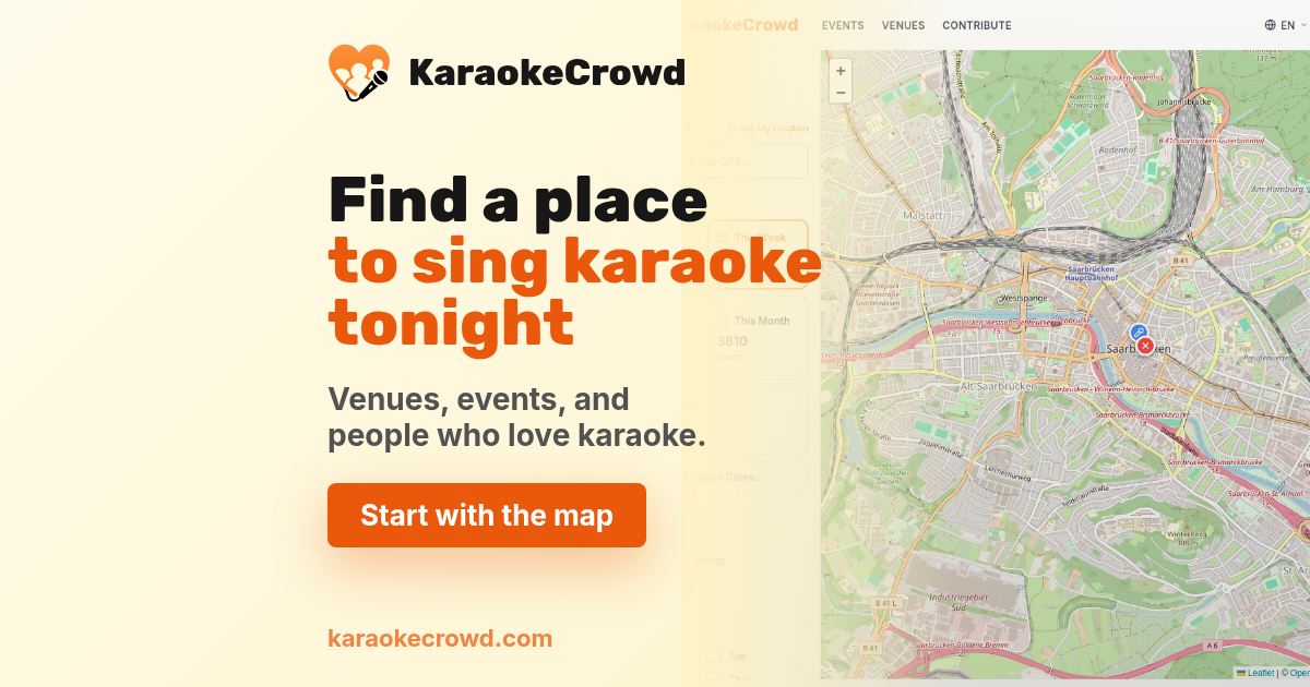 Hosted by Rock Star Karaoke | KaraokeCrowd